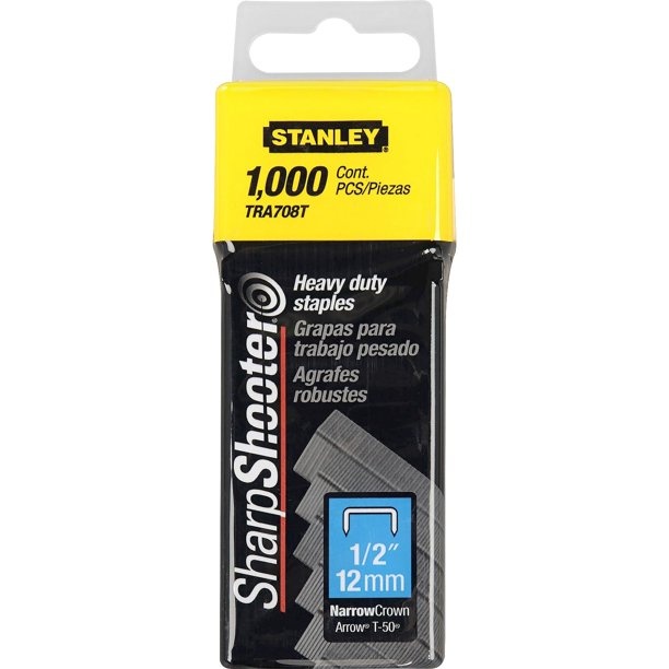 Stanley Stanley Sharp Shooter Heavy Duty Staples 12mm - TRA708T
