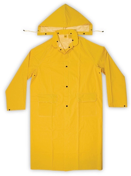 Pvc Rain Coats - Small - Yellow