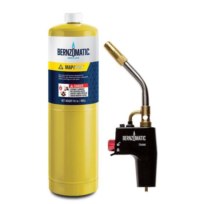 MAP/Pro Kit - Cylinder & Swirl Flame Torch - TS4000T