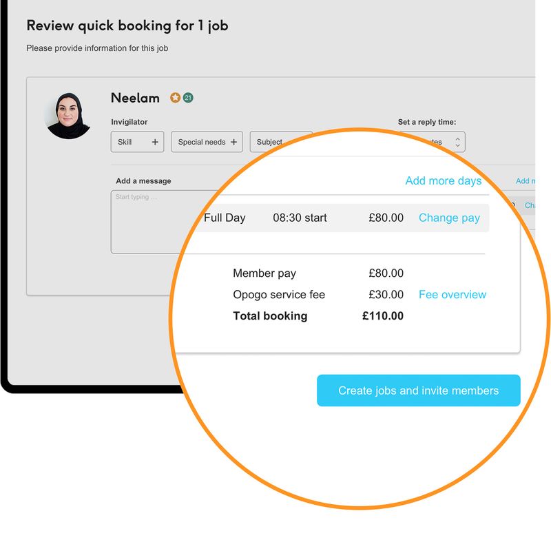 Book certified invigilators for schools