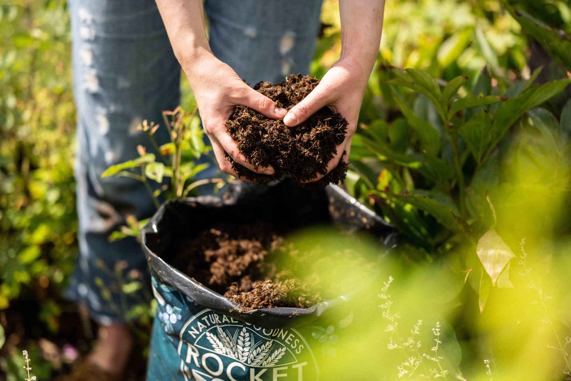 RocketGro | Brand identity design for a compost manufacturer.