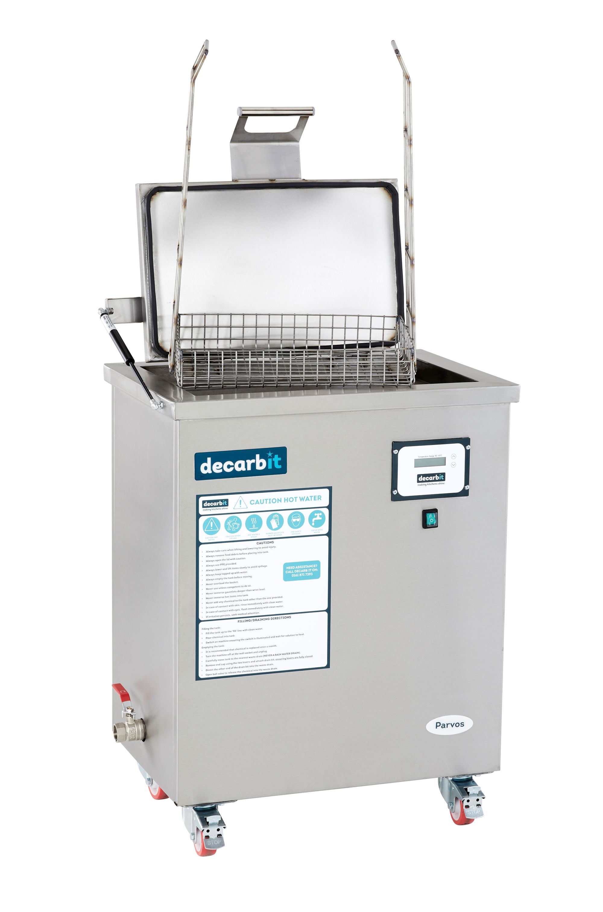 Parvos 80 Litre Decarboniser - Decarb It