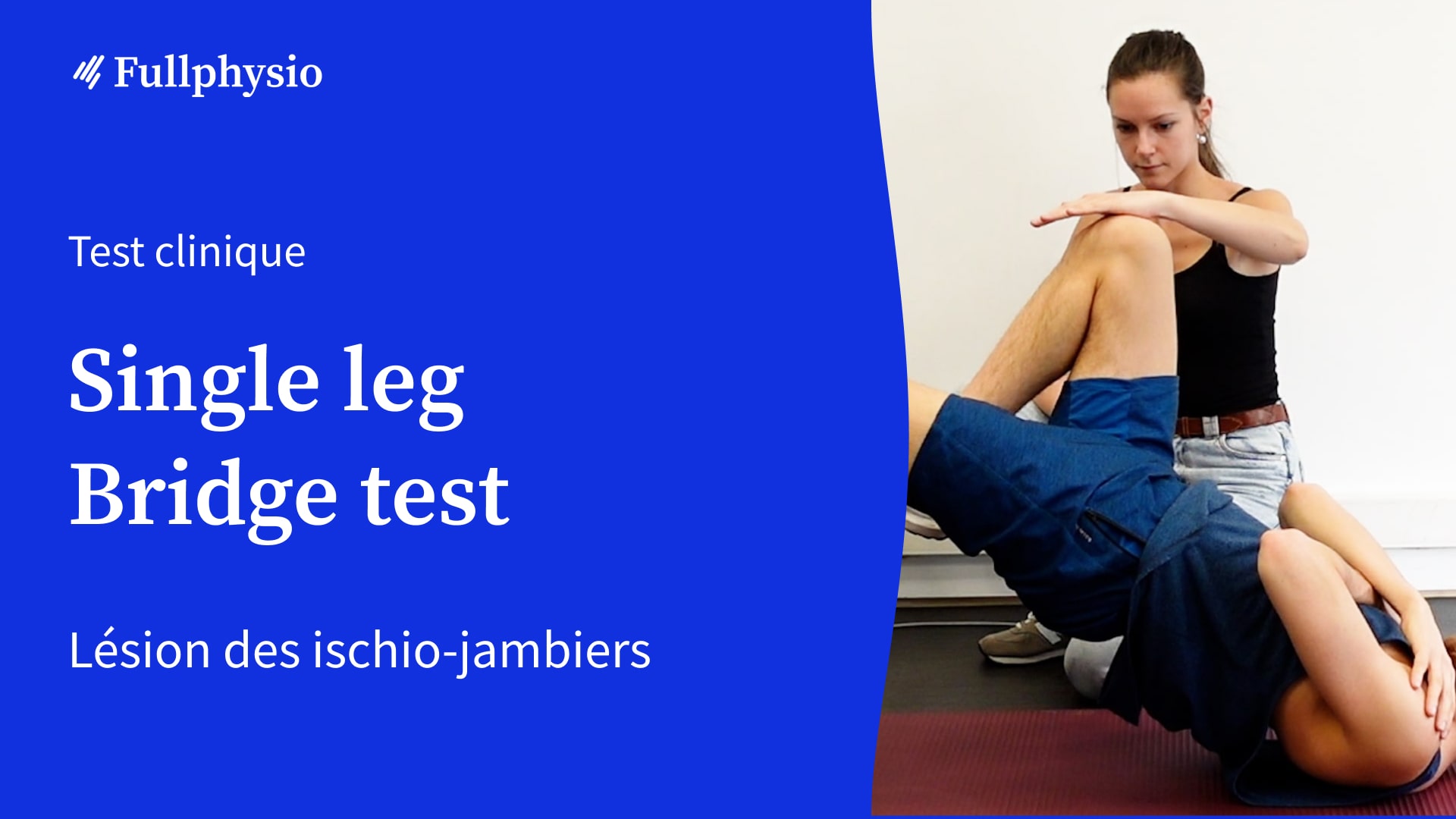 Single Leg Bridge Test