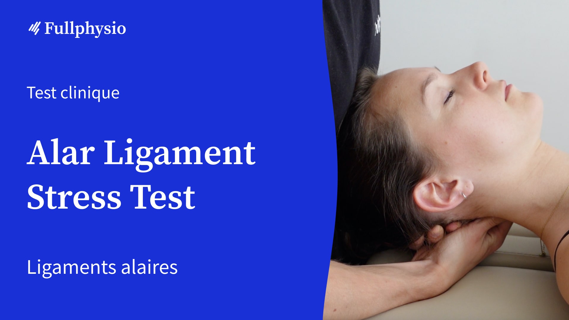 Alar Ligament Stress Test