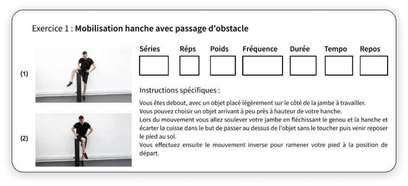 Fiche prescription d'exercices - Les douleurs de l'aine (pubalgie ...