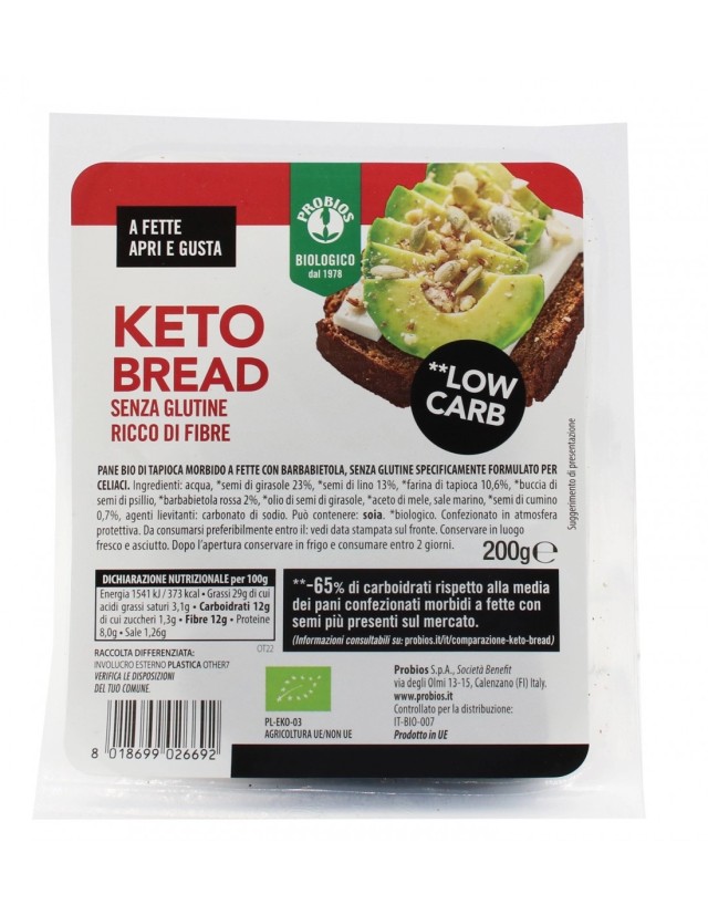 KETO KRUH Z RDEČO PESO BIO 200g | 6331 | Prehrana | EKO Spletna ...