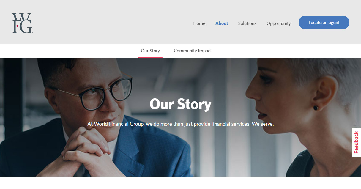 Insurance and Financial Professionals | World Financial Group Story