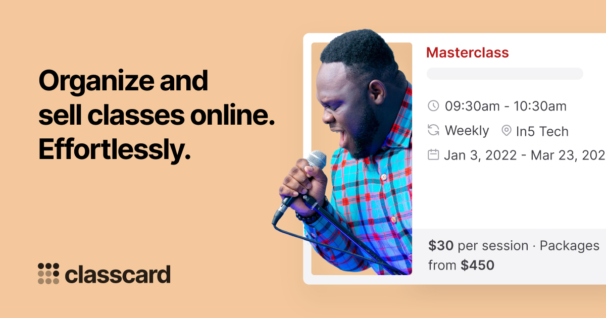 Classcard | Music school management platform