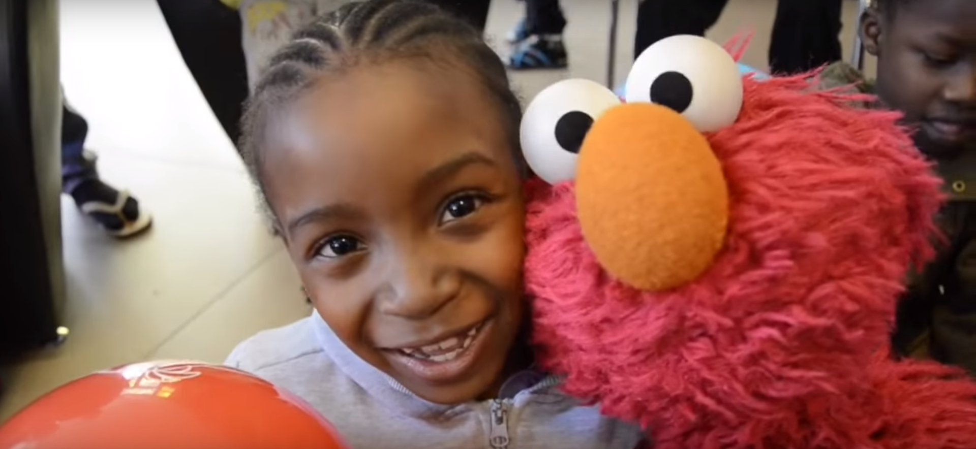 Sesame Street’s beloved Elmo visits the SACH house