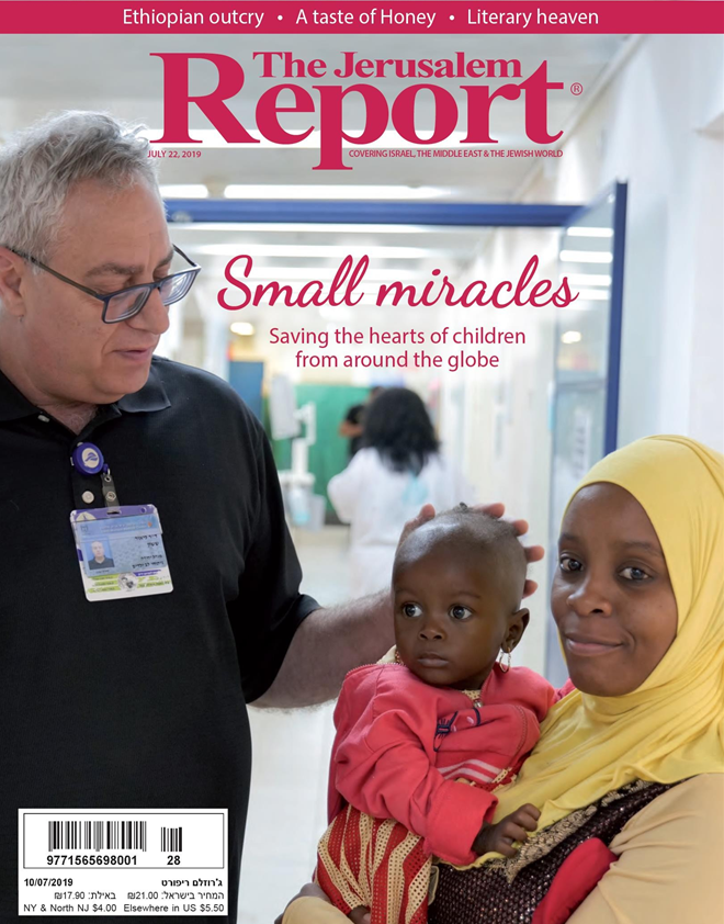 The new issue of The Jerusalem Report features a heartening cover story ...