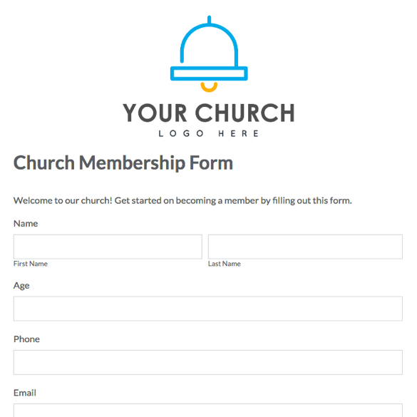 10 Church Membership Form Template Template Guru