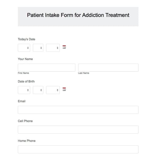 Patient Intake Form