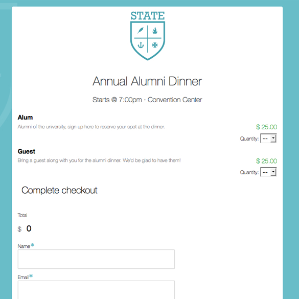 University Registration Form Template | Formstack