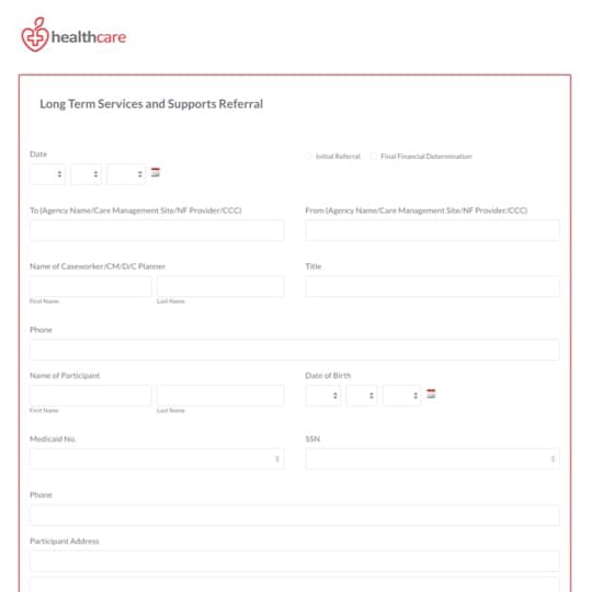 Long-Term Care Referral Form Template | Formstack