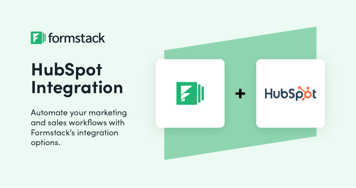 HubSpot Integration for Forms & Documents | Formstack