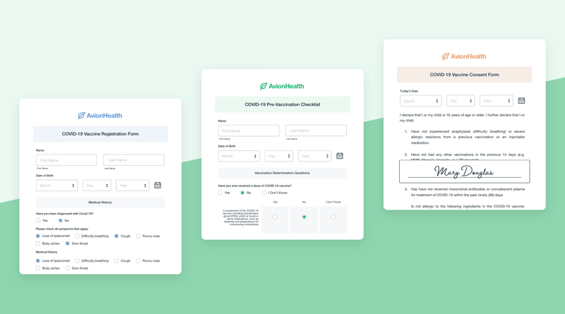 Ready-to-Use COVID-19 Vaccine Workflow Form Templates | Formstack Blog