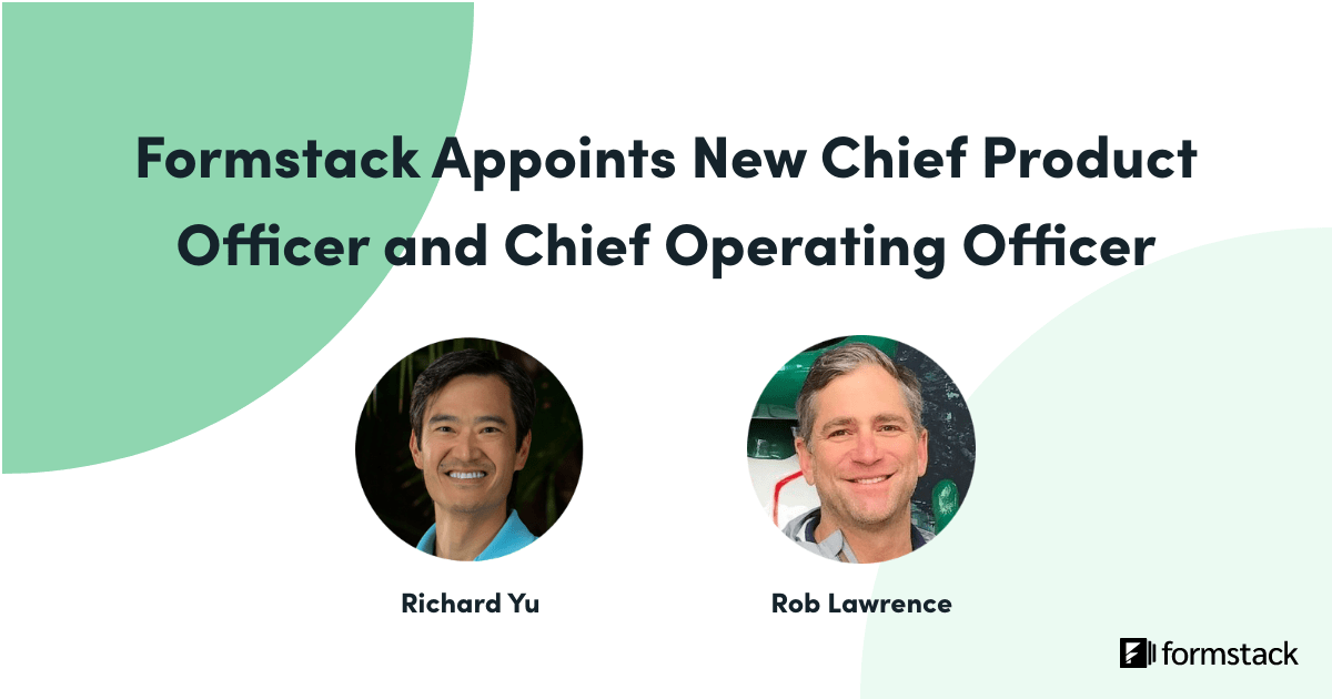 Formstack Appoints New Chief Product Officer and Chief Operating Officer