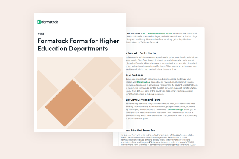 Education | Formstack
