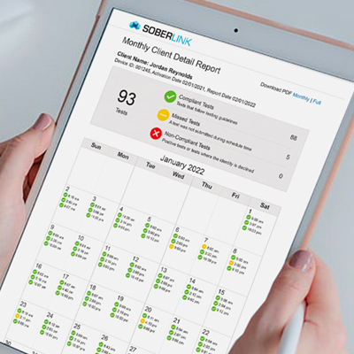Soberlink: Monitor Co-parent's Alcohol Levels with Trust & Accuracy