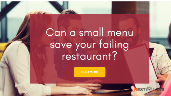 Can a small menu save your failing restaurant?