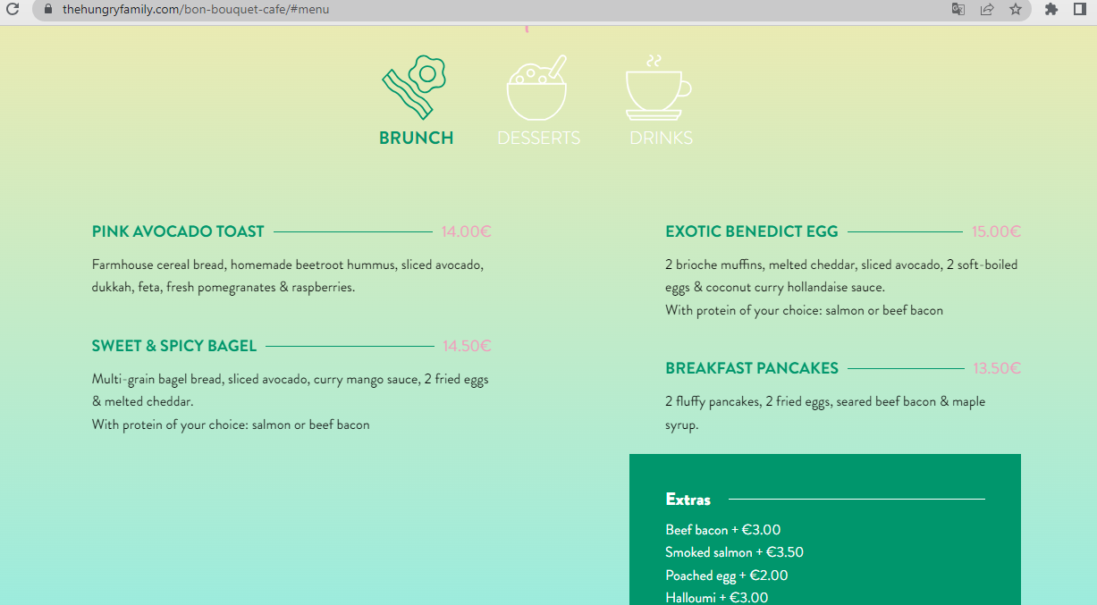 Top Restaurant Menu Examples | Restolabs