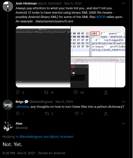 Android ABX – Binary XML