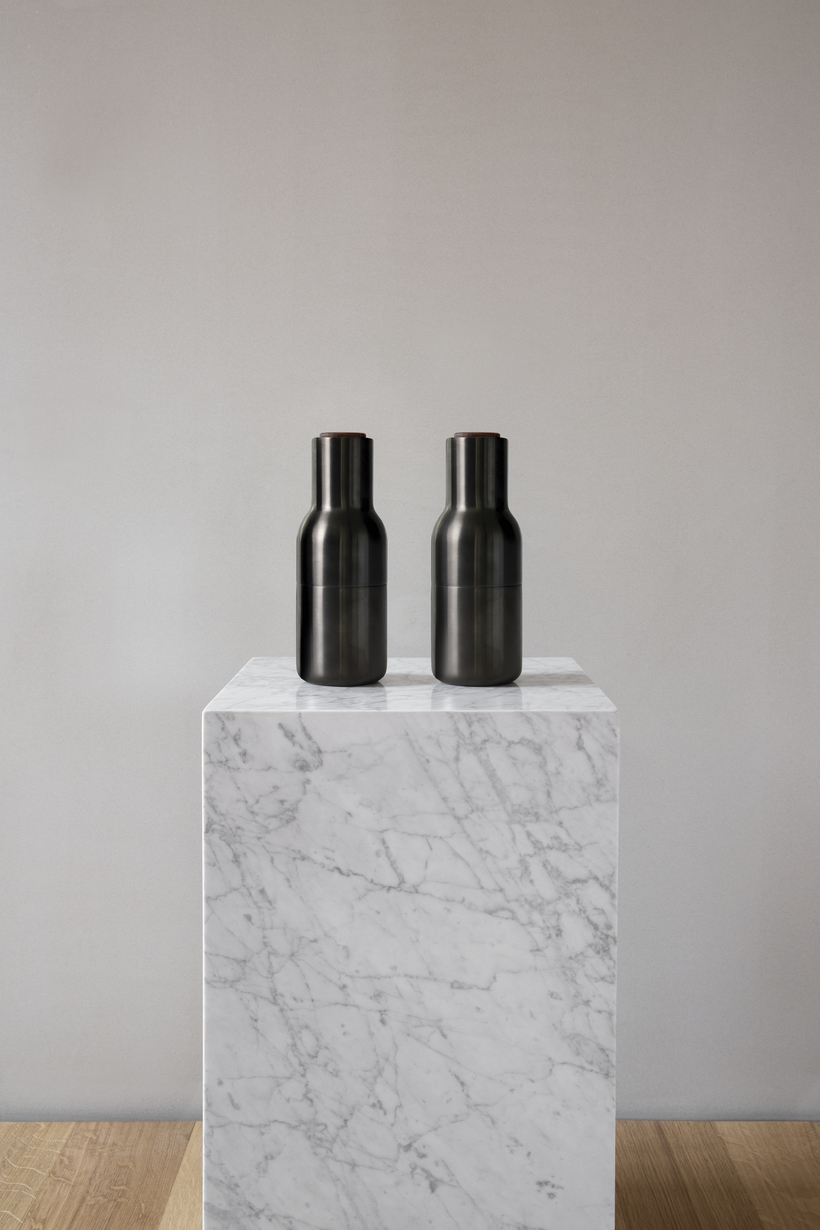 Plinth Tall White Marble Carrara | eedi Studio