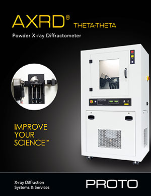 AXRD Theta-Theta Powder X-ray Diffractometer | Proto XRD