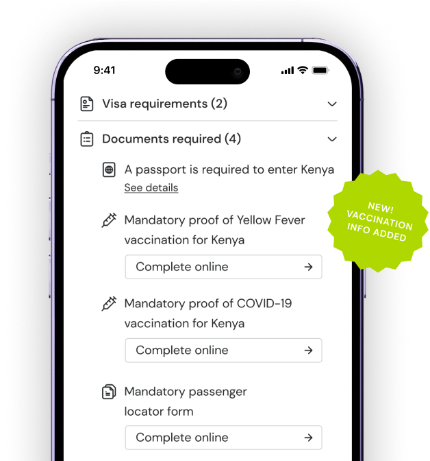 Why Travel Requirements | Products | sherpa°
