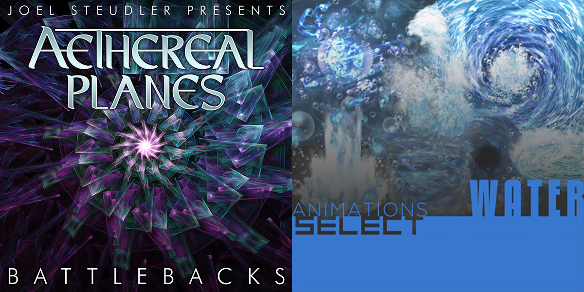 New Releases - Aethereal Planes Battlebacks, Animations Select - Water ...