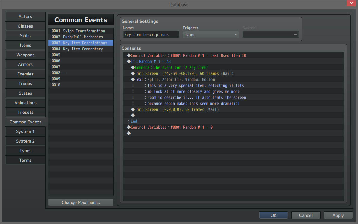 Improving Key Items with Common Events | The Official RPG Maker Blog