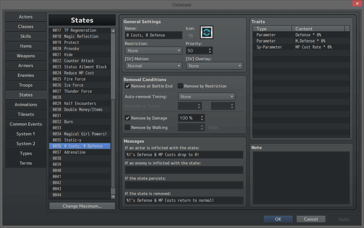 Using States with Skills in Battles | The Official RPG Maker Blog