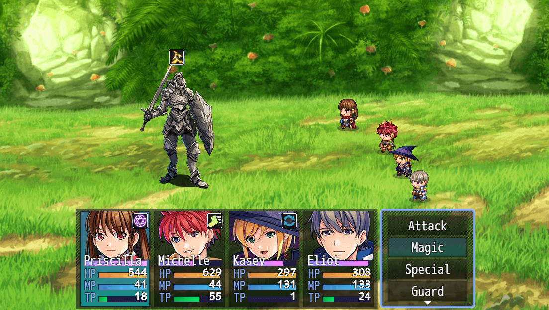 Using States with Skills in Battles | The Official RPG Maker Blog