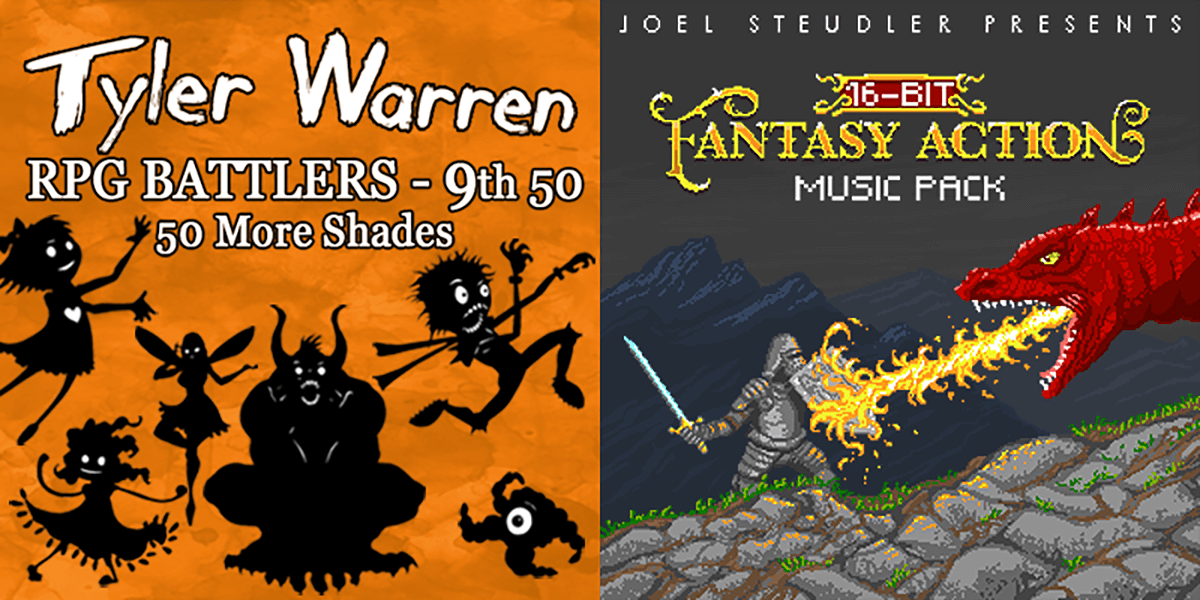 New Releases: Tyler Warren RPG Battlers 9th 50 - 50 More Shades, 16 Bit ...