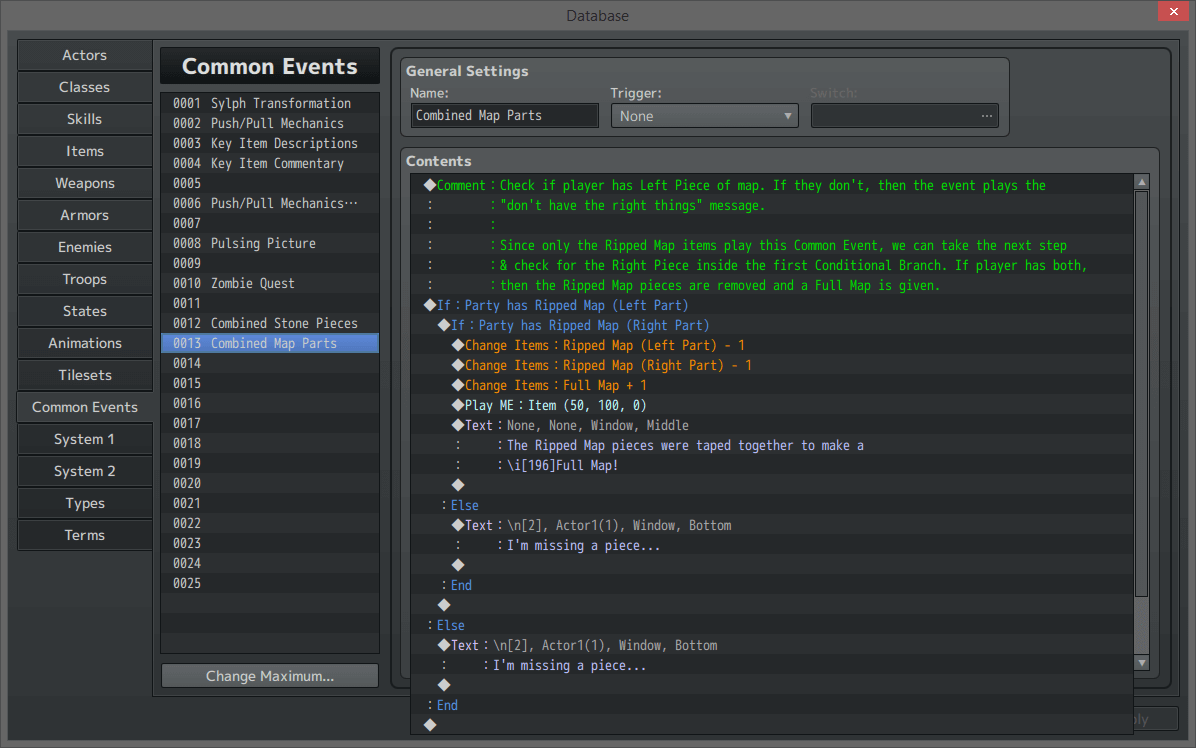 Combining Items to Make New Items! | The Official RPG Maker Blog