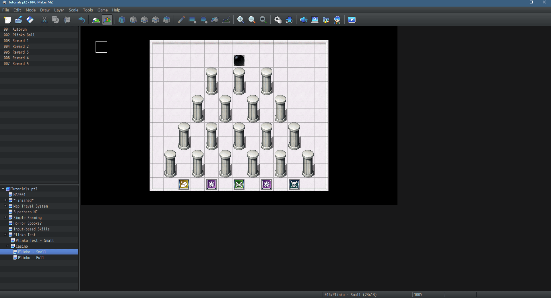 Test Your Luck: Eventing a Plinko Minigame | The Official RPG Maker Blog