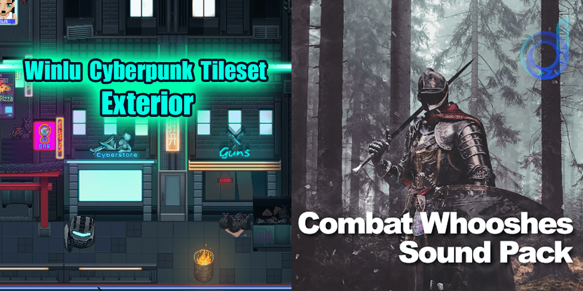 New Releases: Winlu Cyberpunk Tileset - Exterior, Combat Whooshes Sound ...