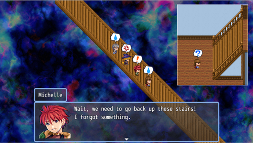 Special Movements: Walking on Diagonal Stairs | The Official RPG Maker Blog