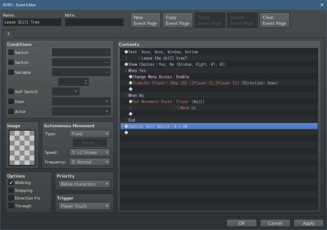 Eventing a Skill Tree | The Official RPG Maker Blog