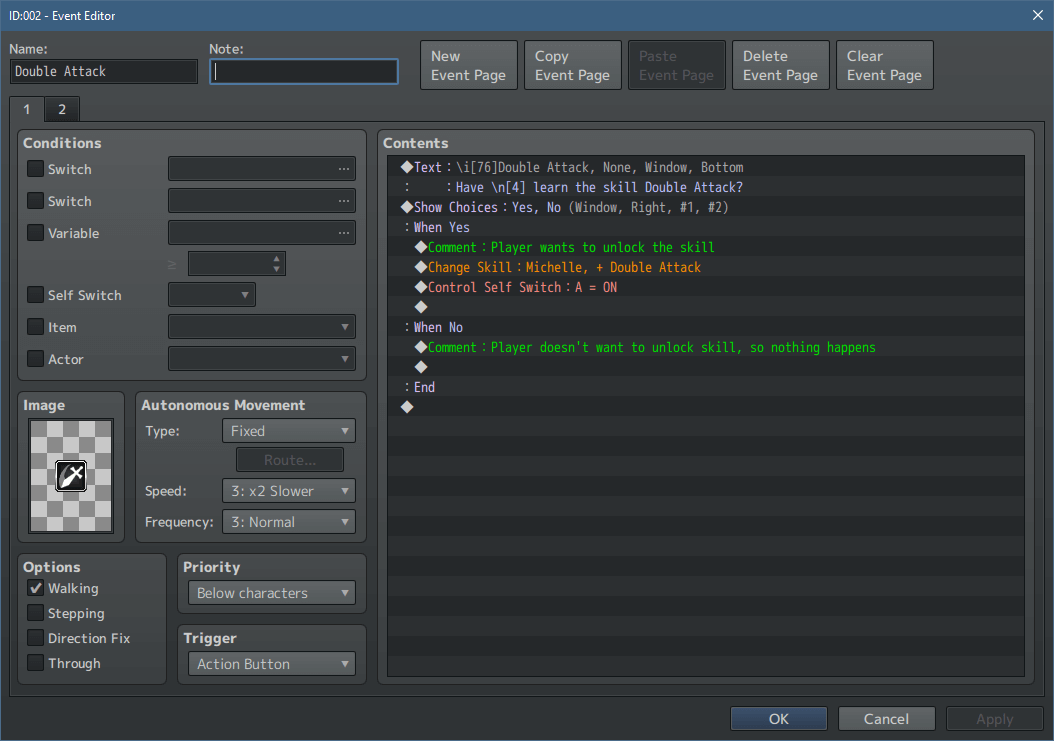 Eventing a Skill Tree | The Official RPG Maker Blog