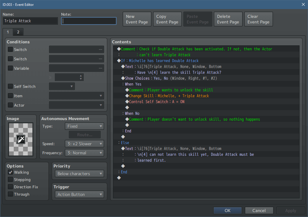 Eventing a Skill Tree | The Official RPG Maker Blog