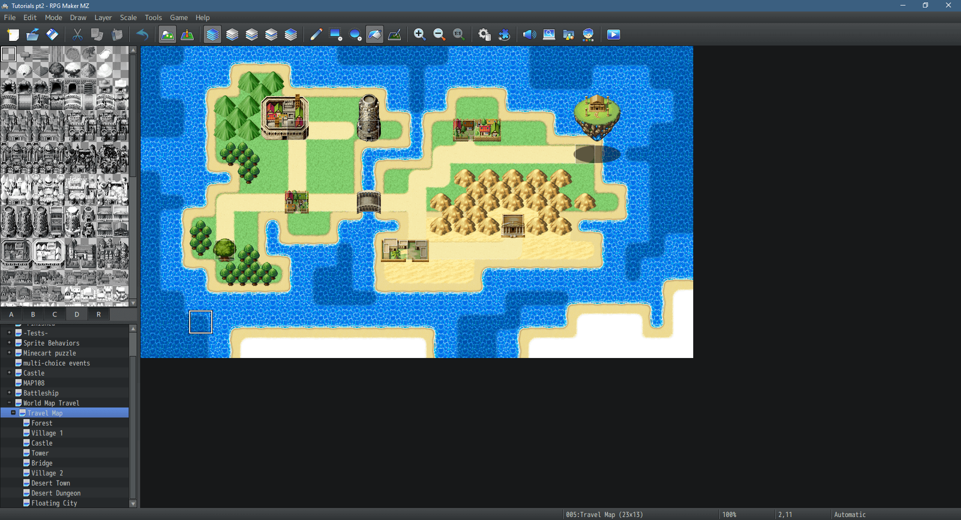 Traveling with a Simple World Map | The Official RPG Maker Blog