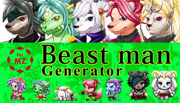 New Releases: Beast Man Generator MZ, NPC Female Villagers Vol.2 ...