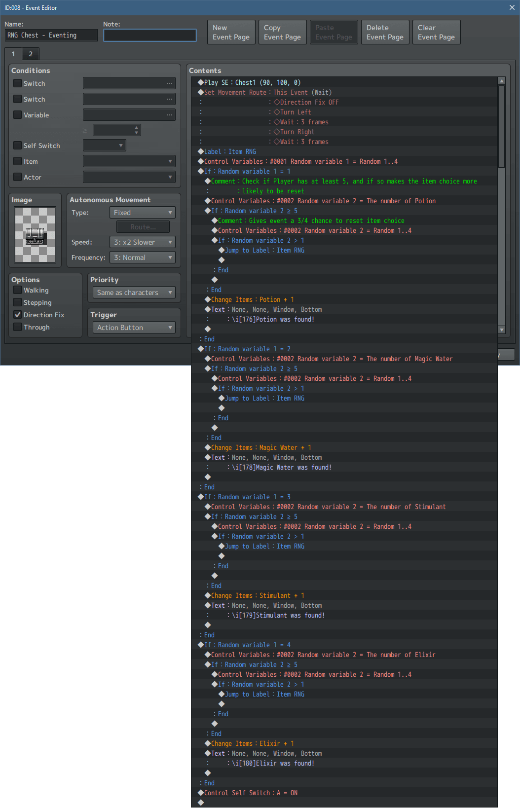Controlling RNG in Treasure Chests | The Official RPG Maker Blog