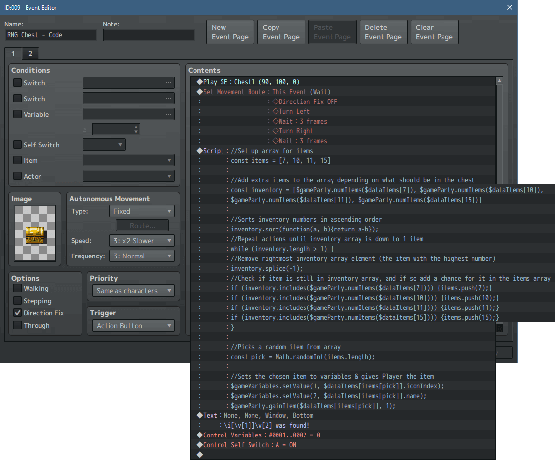 Controlling RNG in Treasure Chests | The Official RPG Maker Blog