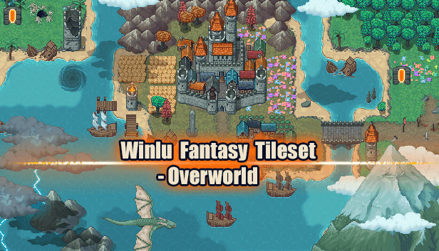 New Releases: Winlu Fantasy Tilset - Overworld, KR Legendary Palaces ...