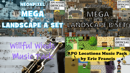 New Releases: NEONPIXEL Mega Landscape A & B set, Willful Wind Music ...