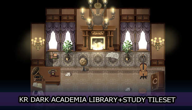 New Releases: KR Dark Academia Library Tileset, KR Holy Saints ...