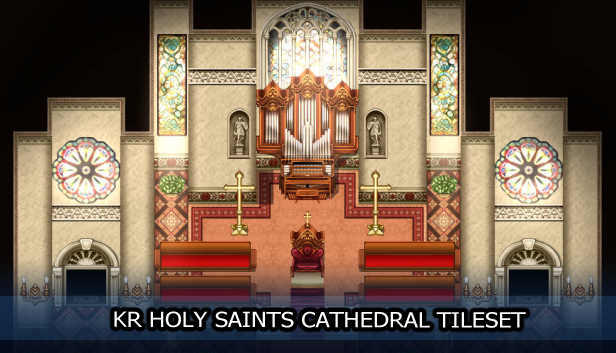 New Releases: KR Dark Academia Library Tileset, KR Holy Saints ...