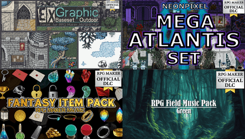 New Releases: EX Graphic Base Set Outdoor, NEONPIXEL - MEGA ATLANTIS ...
